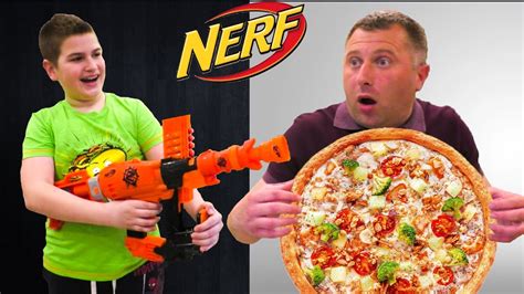 НЕРФ ЧЕЛЛЕНДЖ: УРОКИ или ИГРА - Кириешка ПРОТИВ ПАПЫ / Кириешка Nerf ...