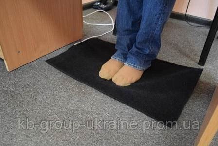 Теплый коврик с подогревом 55*30 см обогреватели электроковрик, цена ...