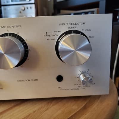 Kenwood KA-305 Integrated Amplifier Complete Service and | Reverb UK