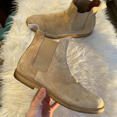 Brand : Common projects Type : 🏀🏀 Suede creme... - Depop