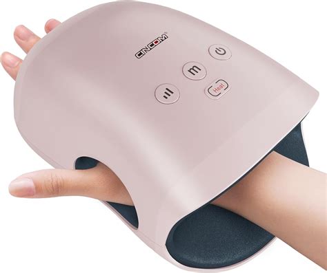 CINCOM Hand Massager - Cordless Hand Massager with Heat and Compression for Arthritis and Carpal ...