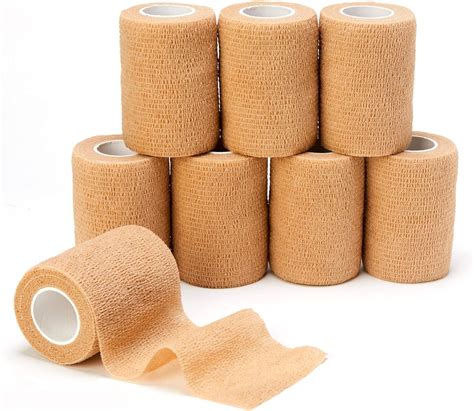 Bandage Cohesif Bande Adhésive Elastique 7.5cm x 450cm, Bandage Medical ...