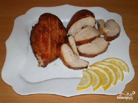 Копченая куриная грудка - пошаговый рецепт с фото на Повар.ру