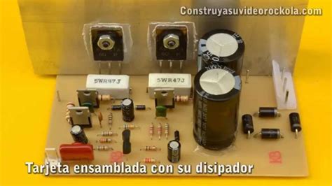 Amplificador de 100W con transistores PNP - YouTube