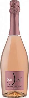 Вино игристое розовое San Jeni Prosecco DOC Rose Extra Dry | отзывы