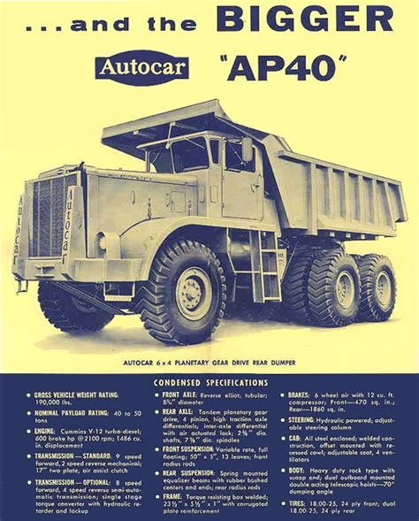 Autocar AP-40 (Offroad vehicles) - Trucksplanet