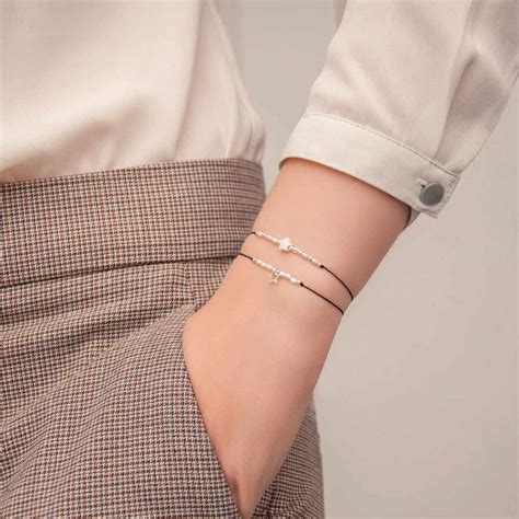 Bransoletka Moments - Star - Silver - Plantwear Polska