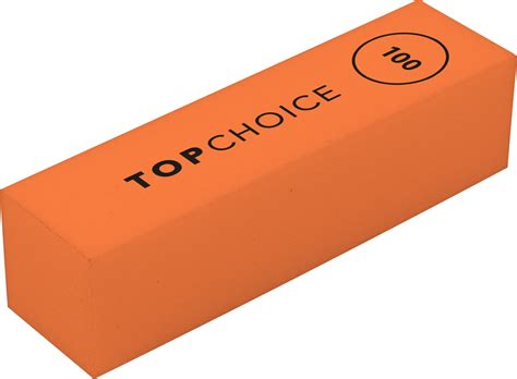 Полировочный баф для ногтей 100 грит, 70815 - Top Choice: купить по ...