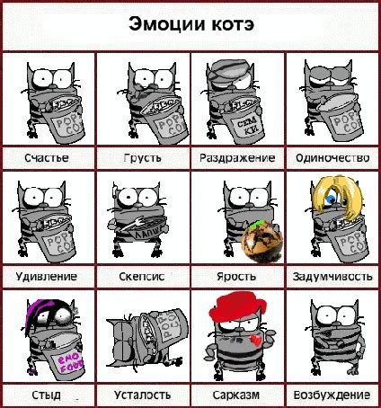 Фото Эмоции котэ (Счастье, грусть, раздражение, одиночество, удивление ...