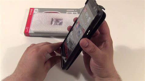 Чехол книжка для Explay Blaze Черный iBox Premium обзор - YouTube