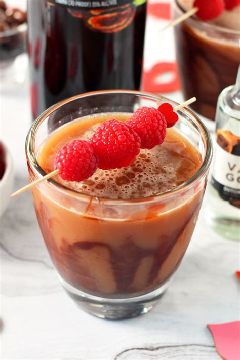 Boozy Iced Raspberry Mocha — Holoka Home