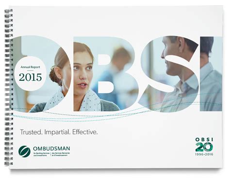 2015 OBSI Annual Report on Behance