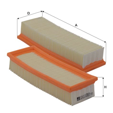 HP 2025 - Air Filter - Fil Filter - Online Catalogue