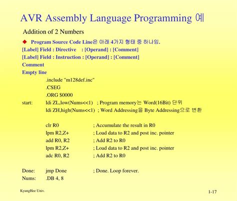 PPT - Chapter 2 Assembly Language Programming PowerPoint Presentation ...
