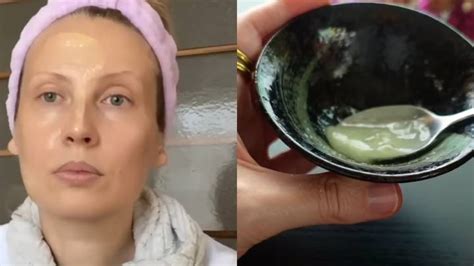 Подтянутое, гладкое лицо без ботокса. Наносите домашнюю маску на ночь ...