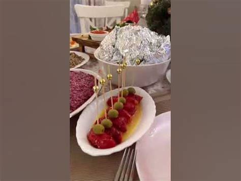 Ёлка и праздничный стол🎄🍾🥂 ️ - YouTube