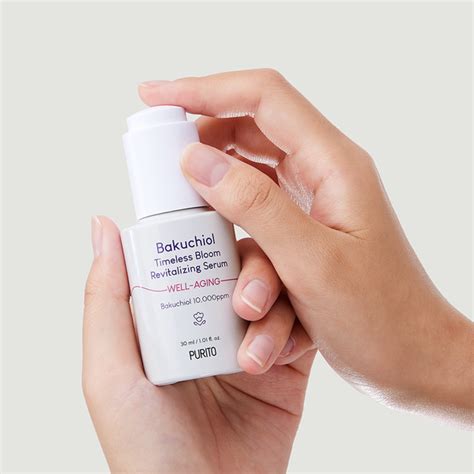 Серум за лице с бакучиол PURITO Bakuchiol Timeless Bloom Revitalizing ...