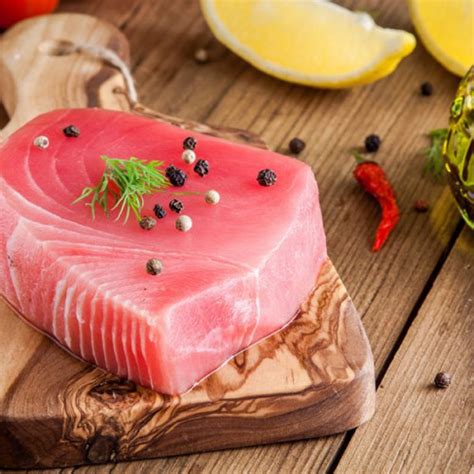 Тунец филе стейк, красное мясо