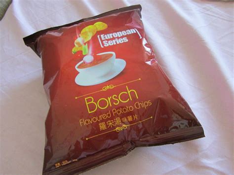Существует чипсы со вкусом борща... | Пикабу