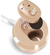 Britzgo Digital Hearing Aid Amplifier Vhp-1607 Rechargeable (White ...