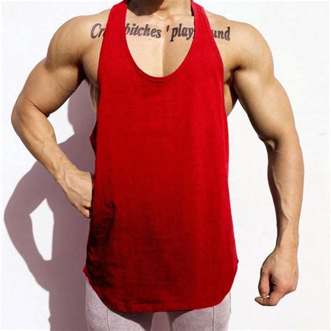 Купить Muscleguys Just Gym Fitness Мужская майка-стрингер Сетчатая ...