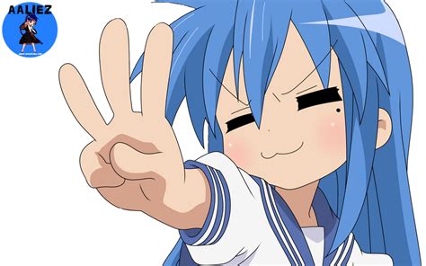 Izumi Konata by aaliez on DeviantArt