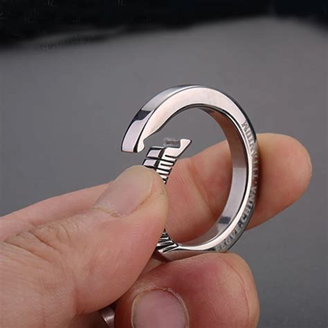 Титановое кольцо для ключей | AliExpress