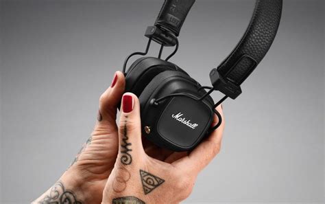 Беспроводные наушники Marshall Major IV (Premium replica) - Купить в ...