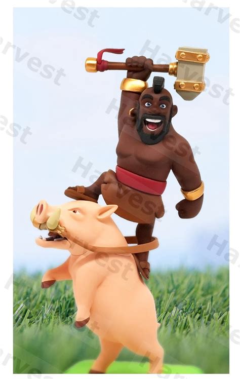 Supercell Clash of Clans & Clash Royale Фигурка серии "Победа" ,Всадник ...