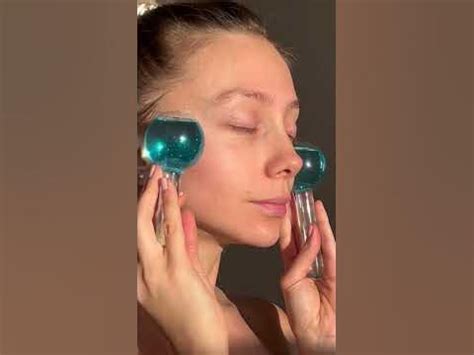 МАССАЖ КРИОСФЕРАМИ Такой массаж освежает и пробуждает #facemassage # ...