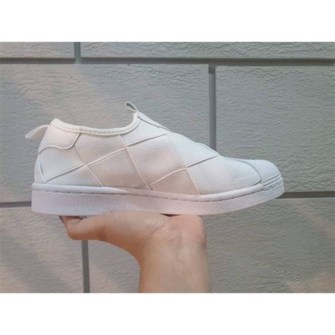 Adidas Superstar Slip-on ของใหม่ ของแท้100% มีกล่องป้ายครบ 4,000 แฟชั่น ...