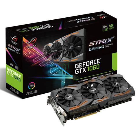 Asus ROG GeForce GTX 1060 Strix Gaming 6GB GDDR5