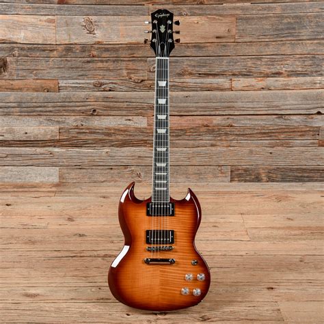 Epiphone SG Modern Figured Sunburst 2021 – Chicago Music Exchange