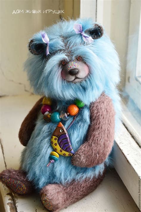 Forget-me-not... Collectible bear style Teddy – заказать на Ярмарке ...
