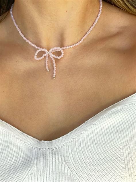 @gerrovas_jewelry | Бисерные украшения, Розовые украшения, Нежное ожерелье