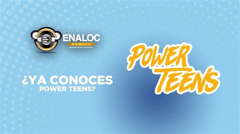 ¿Ya conoces Power Teens? - YouTube