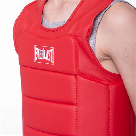 Защита корпуса (жилет) для каратэ детская EVERLAST красный BO-3951, S ...