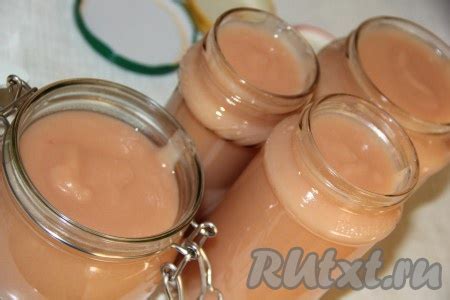 Рецепт яблочного пюре "Неженка" со сгущенкой на зиму: 9 фото в рецепте