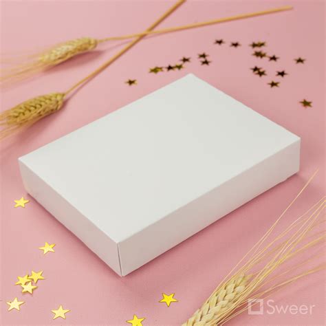 135x100x25 Картонная коробка крышка дно (белая) купить оптом в Москве в ...