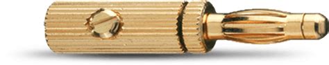 Oehlbach Banana B3 Pin max 4mm² gold 4 pc - Kenmerken - Tweakers
