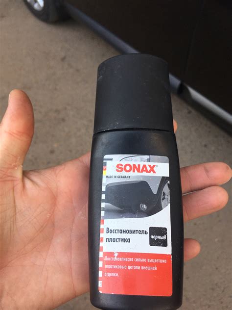 Восстановитель пластика Sonax — Renault Fluence, 1,6 л, 2014 года ...
