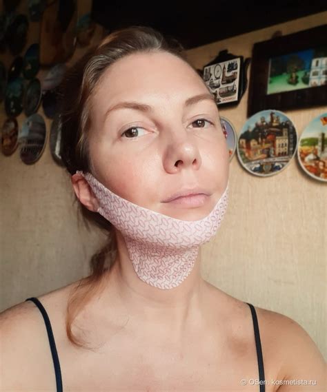 Маска для подбородка и шеи Lamucha V-up Mask Strong Lifting Chin and ...