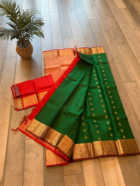 Grand, Silk Mark Certified Kanchi Pattu Saree Kanchi Pattu Sarees Online Usa - Etsy