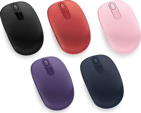 Мышь беспроводная Microsoft Wireless Mobile 1850 U7Z-00044, фиолетовый ...