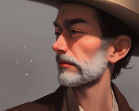 Диджитал потрет маслом в стиле 2D на Illustrators.ru