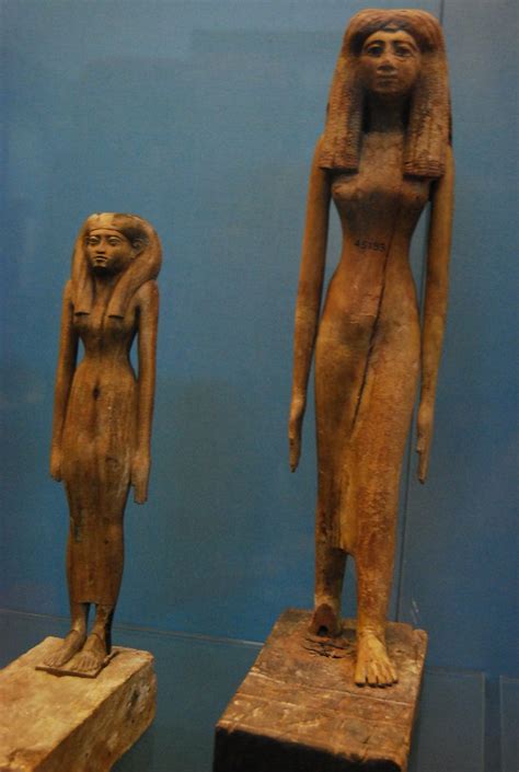 Wooden female statuettes | Wooden female statuettes from the… | Flickr