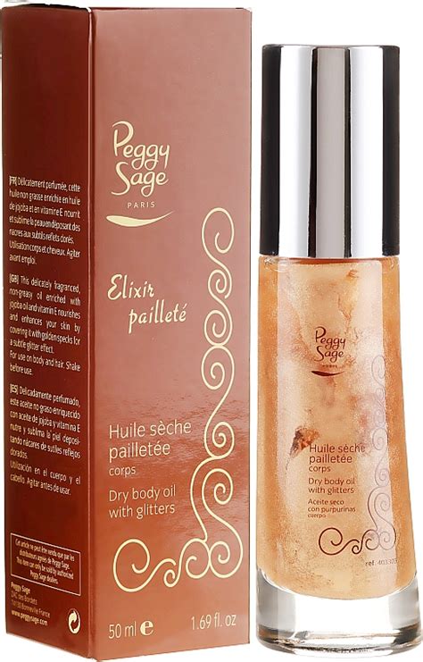 Peggy Sage Body Oil With Glitter - Масло с блестками для тела: купить ...