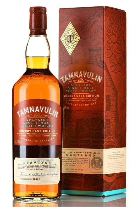 Tamnavulin - купить виски односолодовый Тамнавулин 1 л в п/у - цена