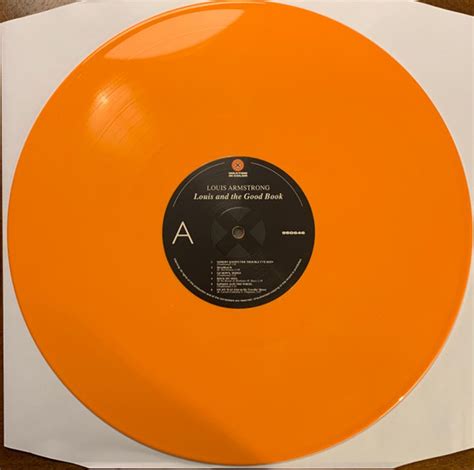 Louis Armstrong Louis and The Good Book Orange Vinyl (LP) Луи Армстронг ...