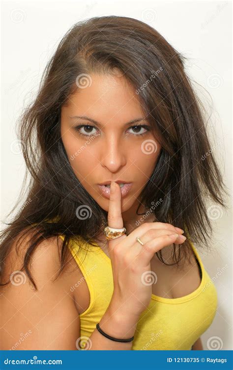 Woman secret stock image. Image of people, beautiful - 12130735